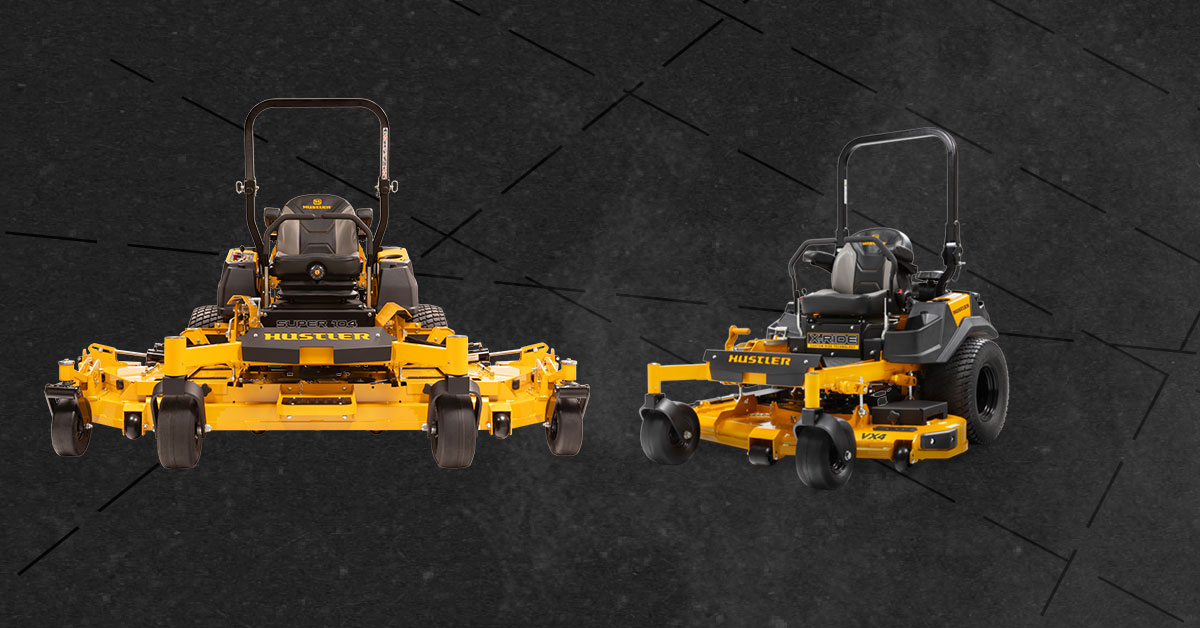 2024 New & Updated Commercial Units from Hustler Turf