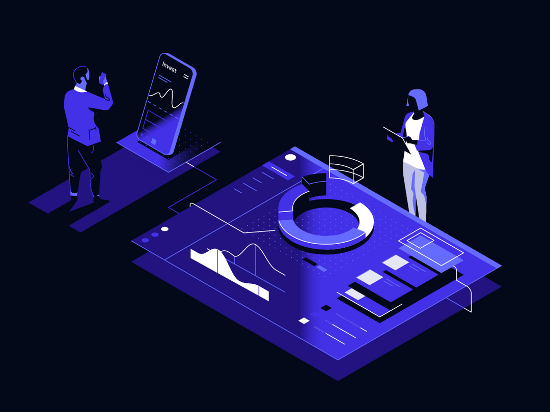 Product analytics illustration — Vector design, SVG, PNG