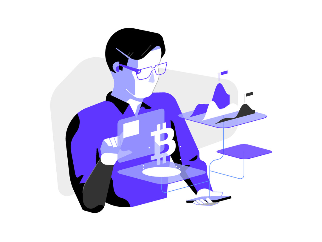 Simply data: isometric illustrations