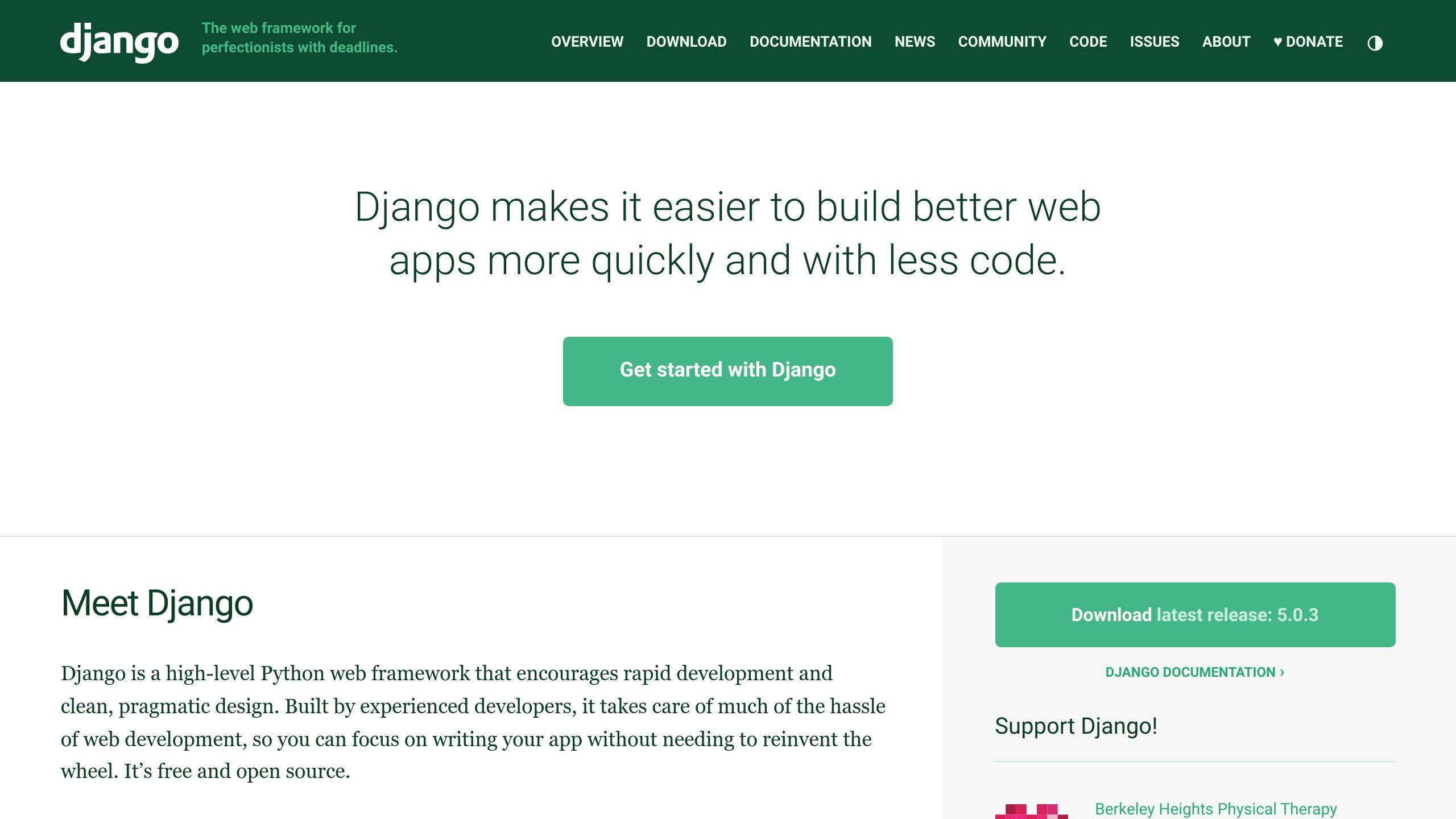 Backend Frameworks List: 2024 Overview