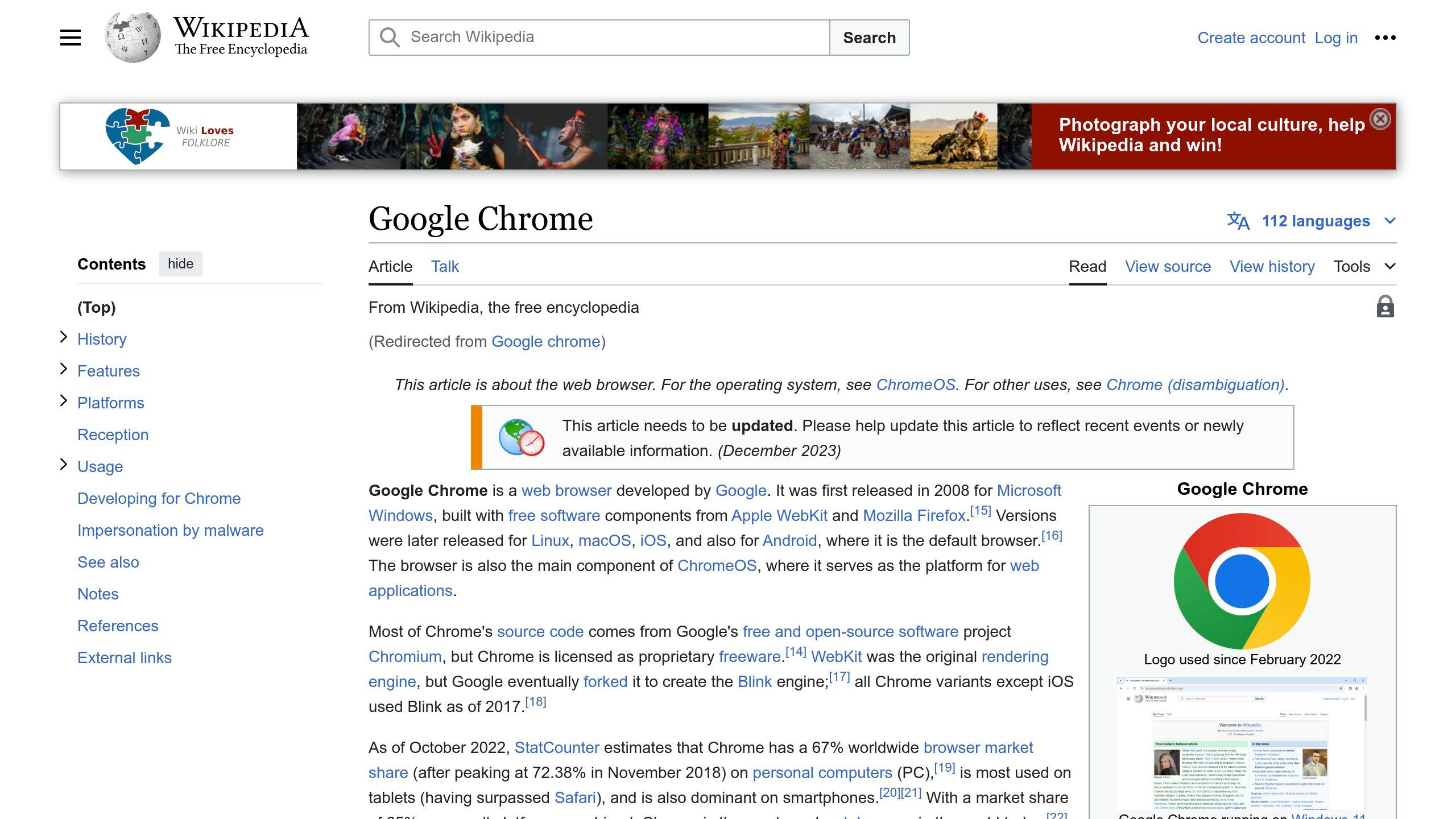 Optimizing Chrome Language for Developers