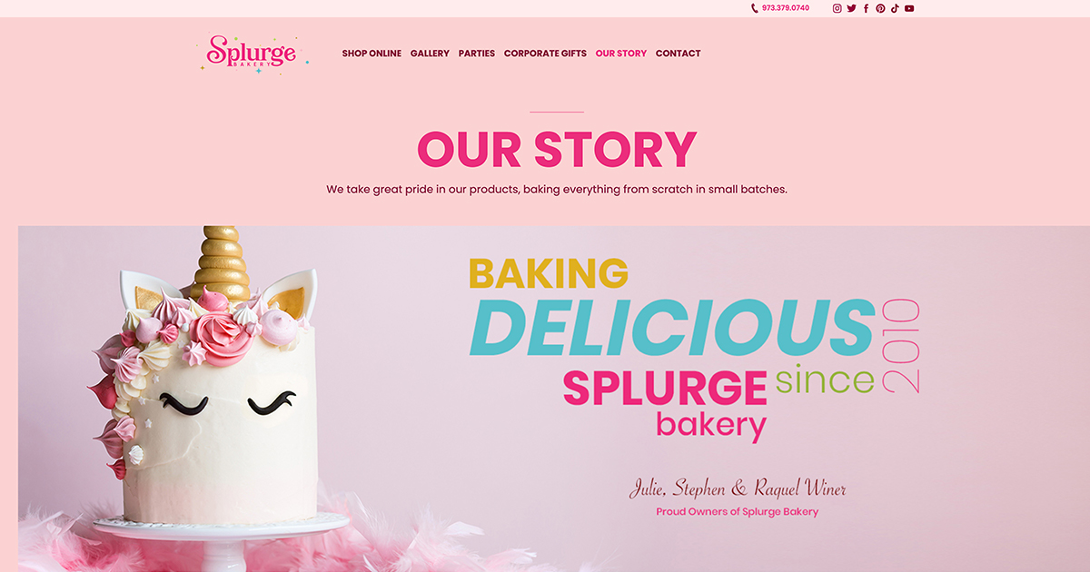 Our Story | Splurge Bakery