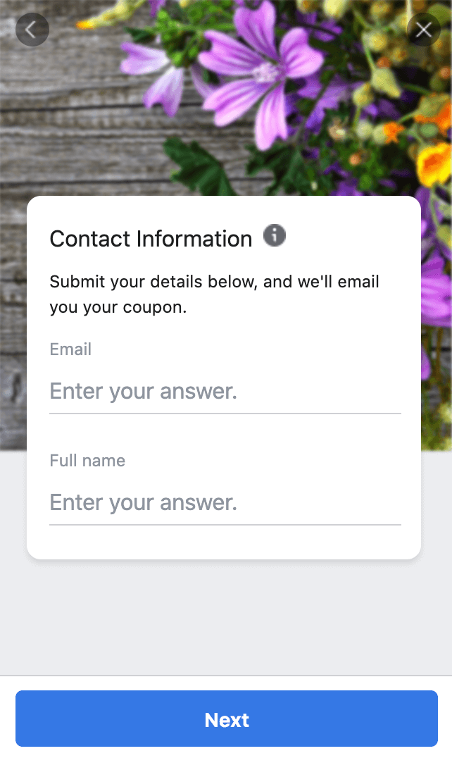 Instagram Instant Forms Guide