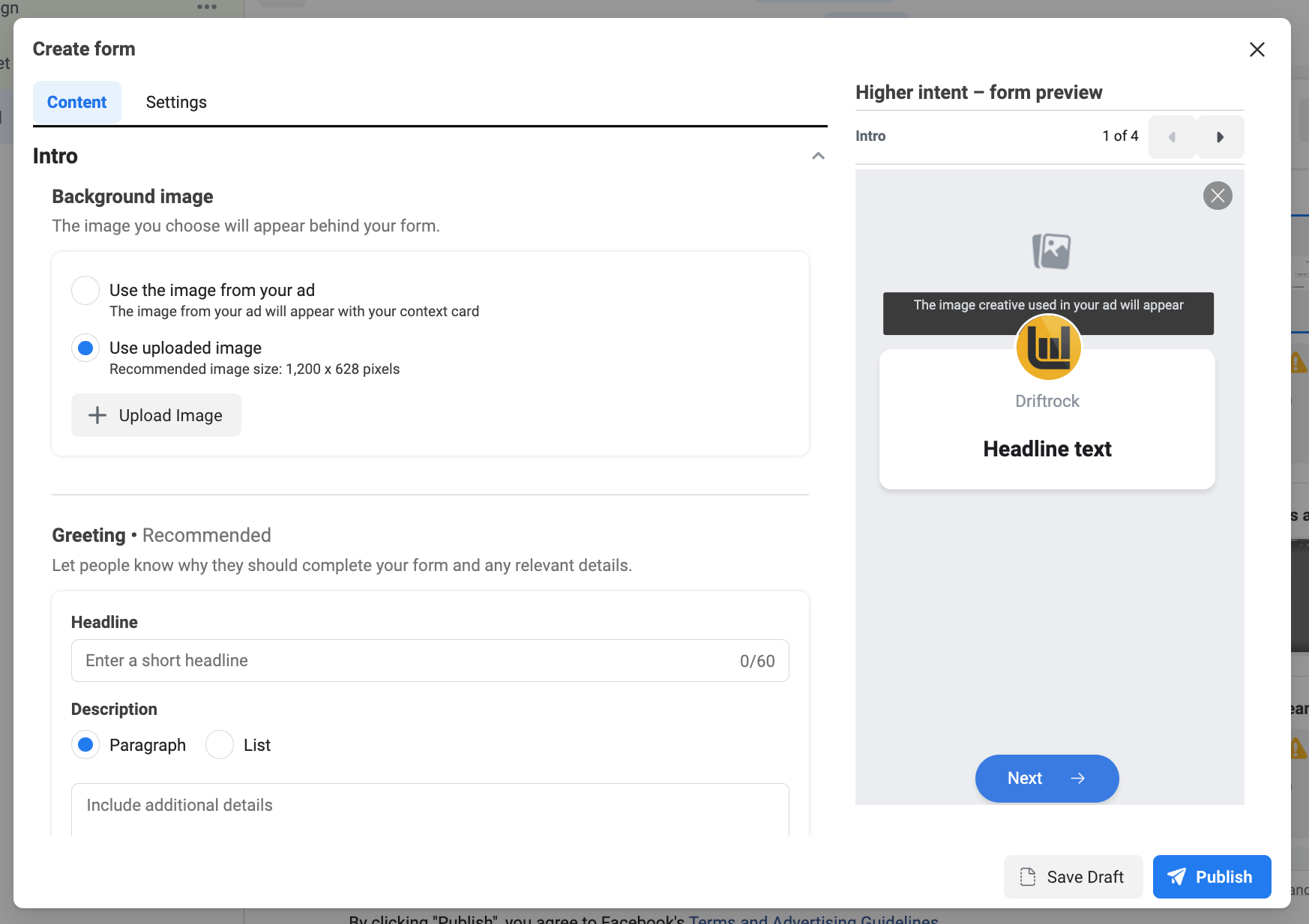 How to set up a lead form in Facebook (2022)