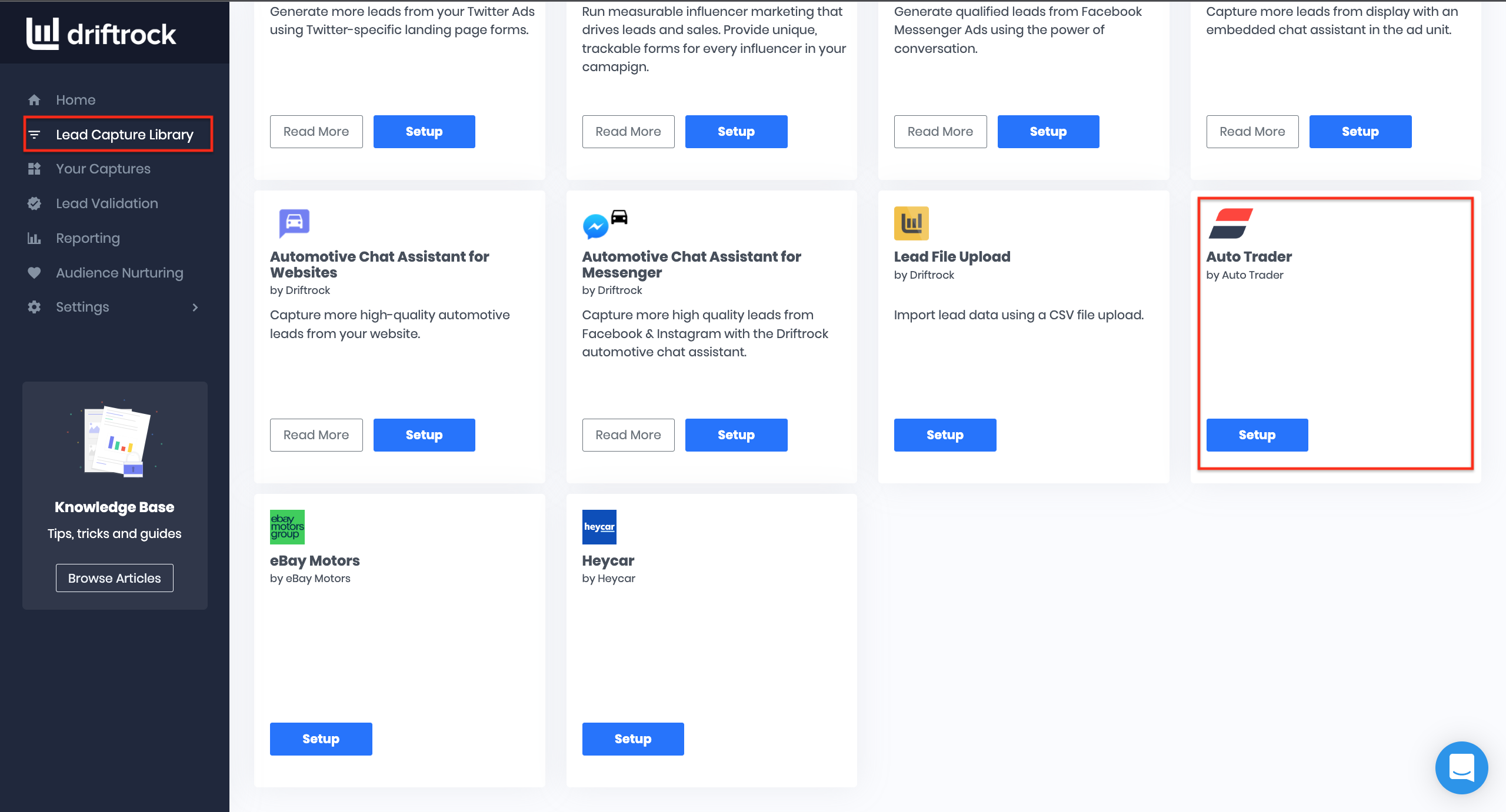 AutoTrader Lead Generation