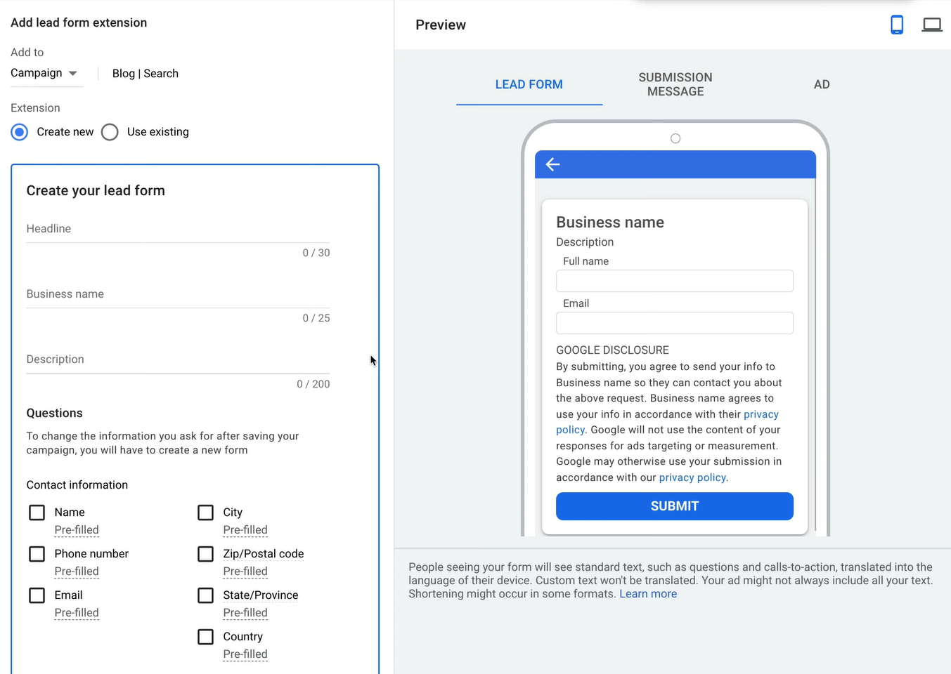 The Ultimate Guide to Google Ads Lead Form Extensions for Search