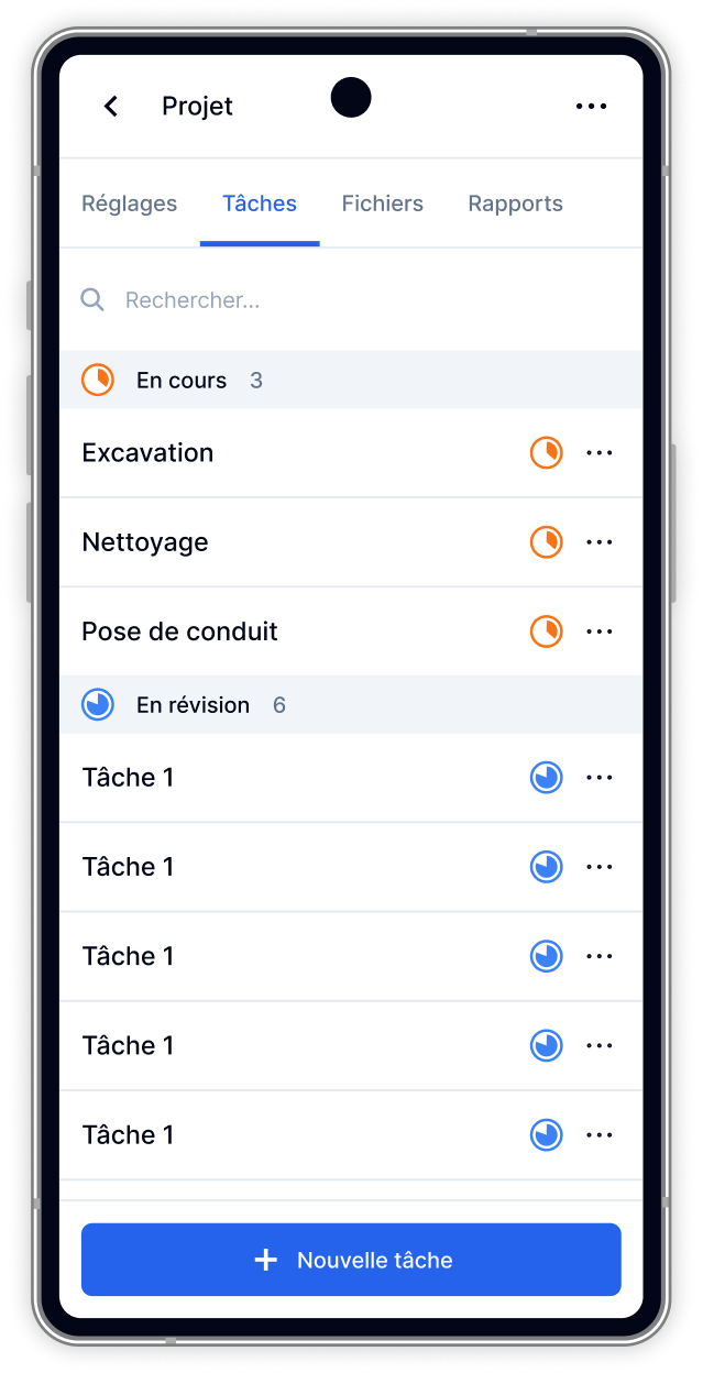 Application Punch Mobile | Logbook by Civalgo