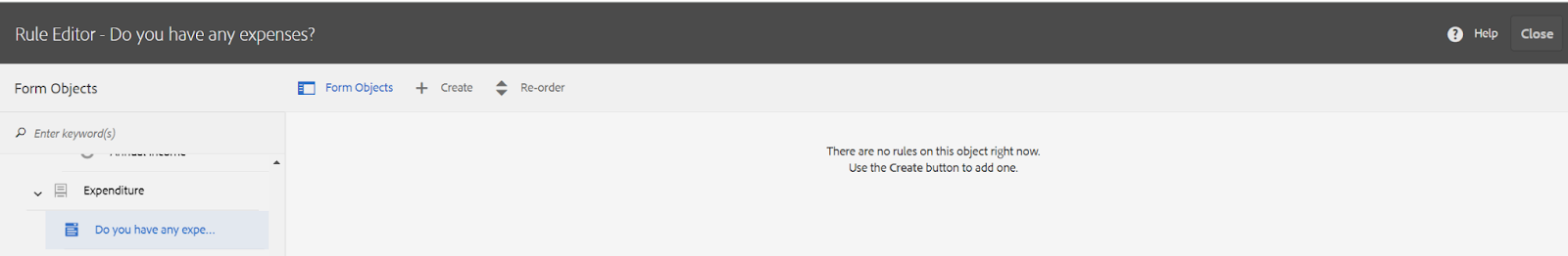 How to create an AEM adaptive form