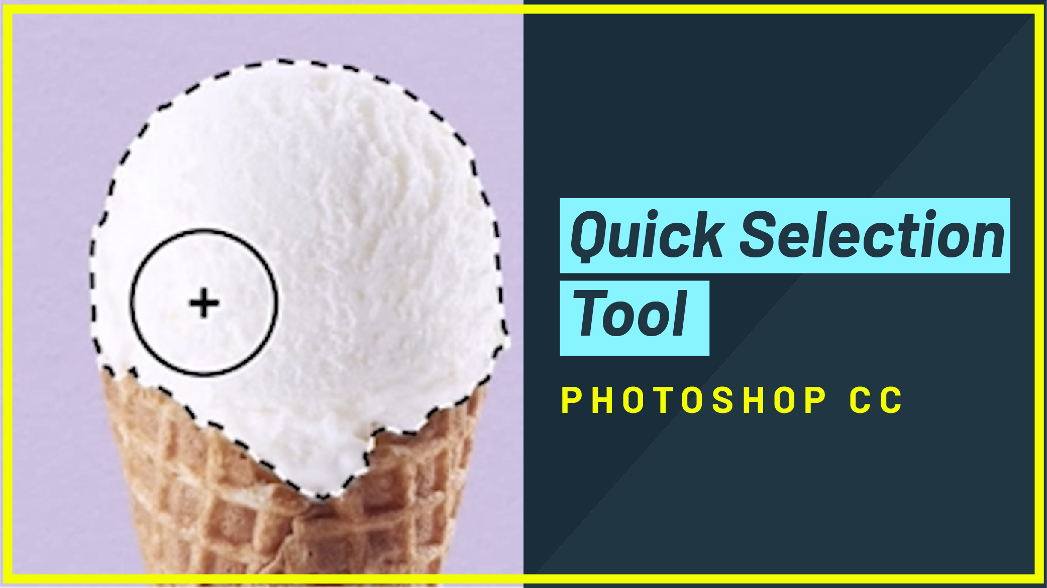 How to Quick Selection Tool | Yarrow Co. Ltd.