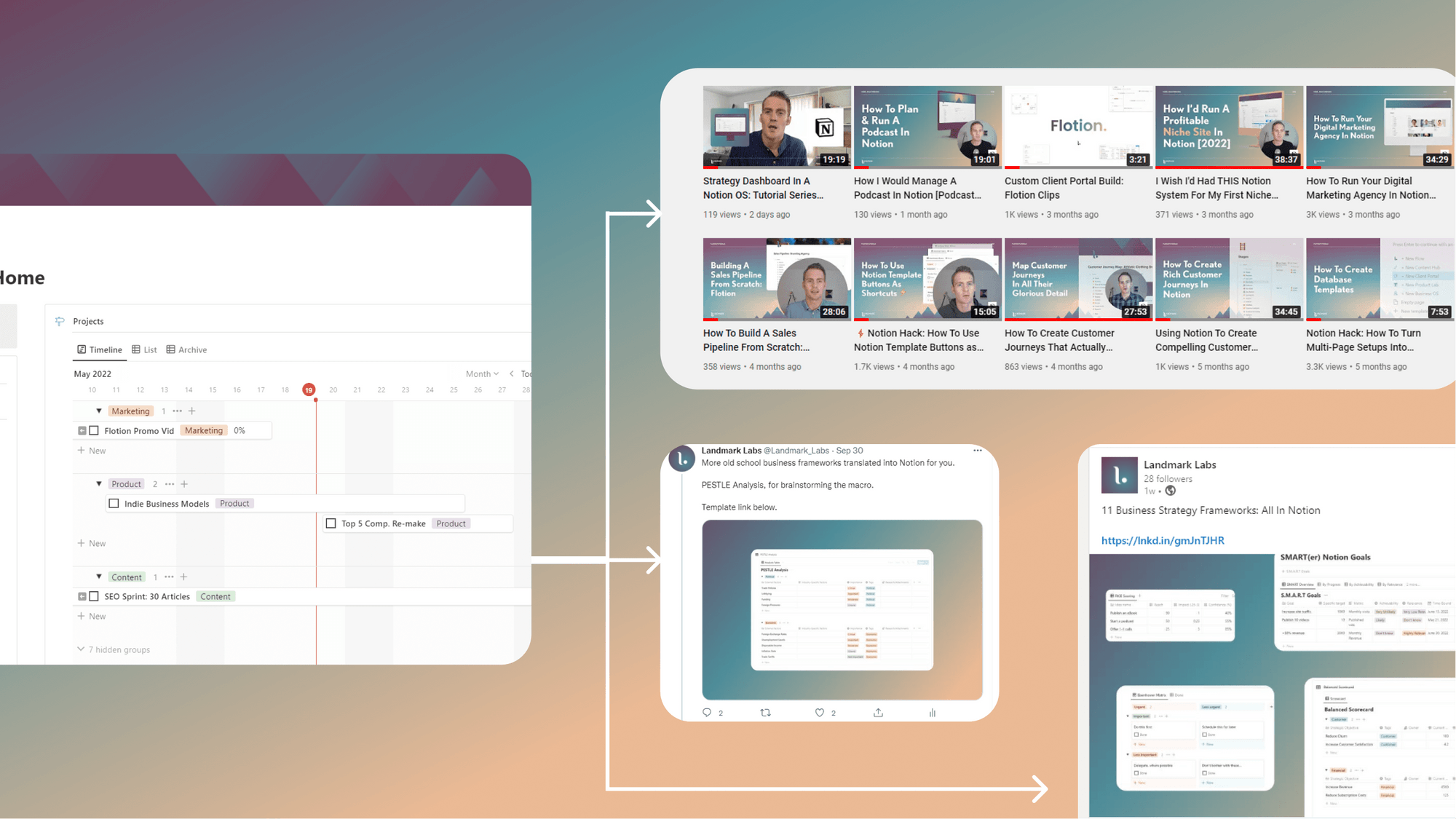 17 Must-Have Notion Templates for Content Creators