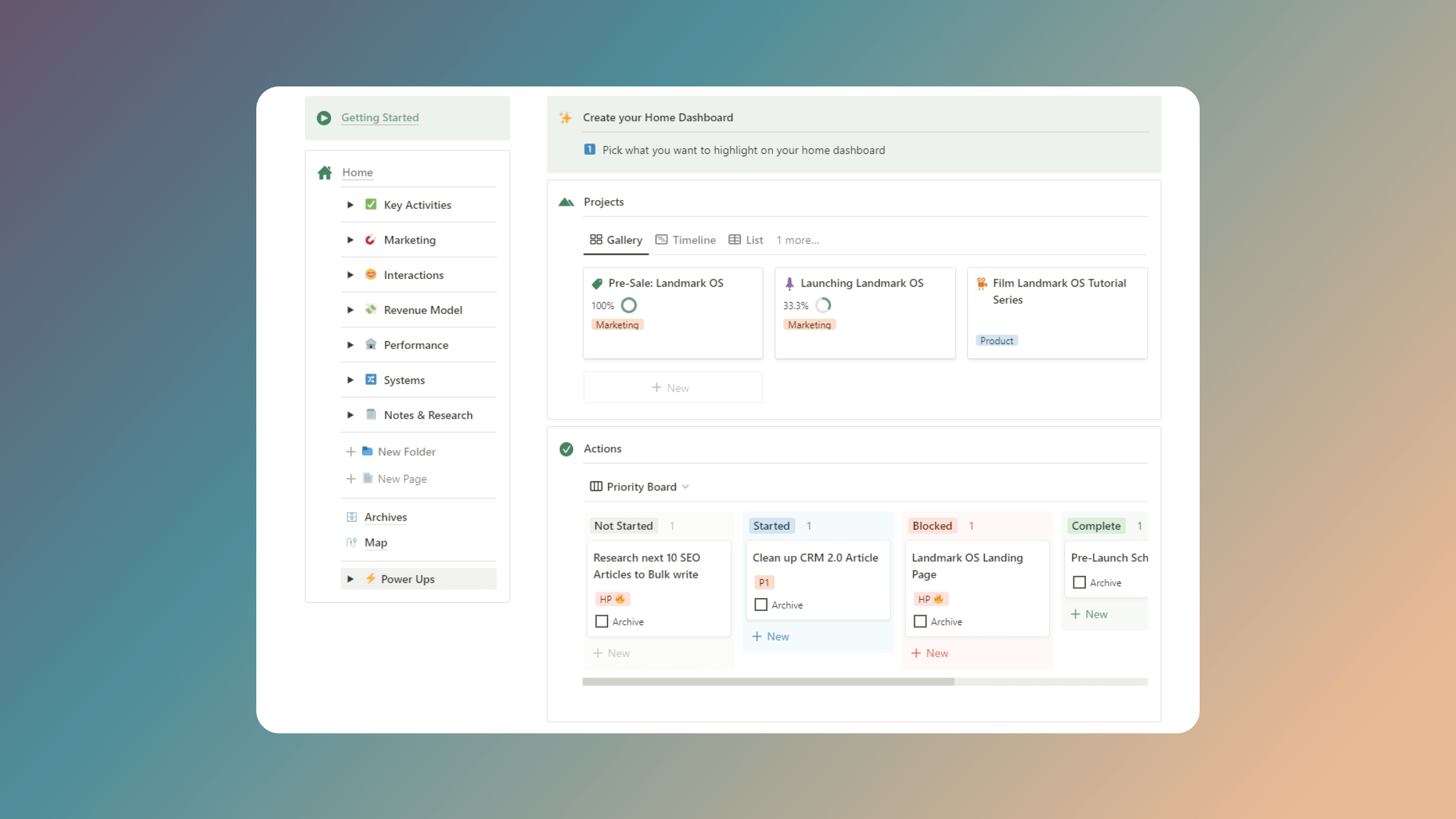 Notion Homepage Ideas (2024): How To Organize Your Notion Home Dashboard