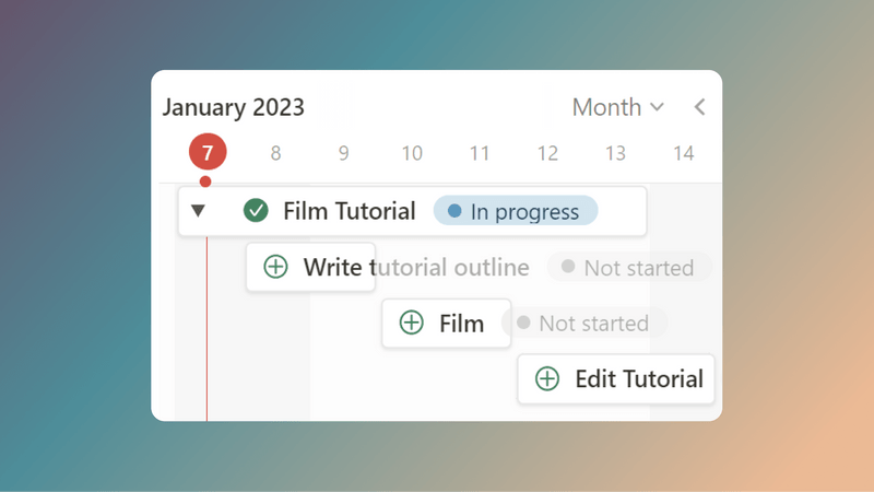 How To Add Subtasks To A Notion Timeline: Quick Tutorial (2024)