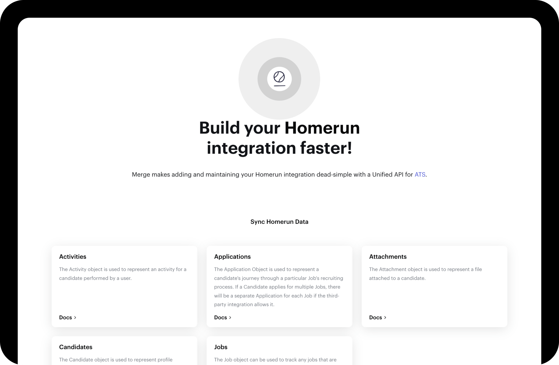 Homerun x Merge Integration