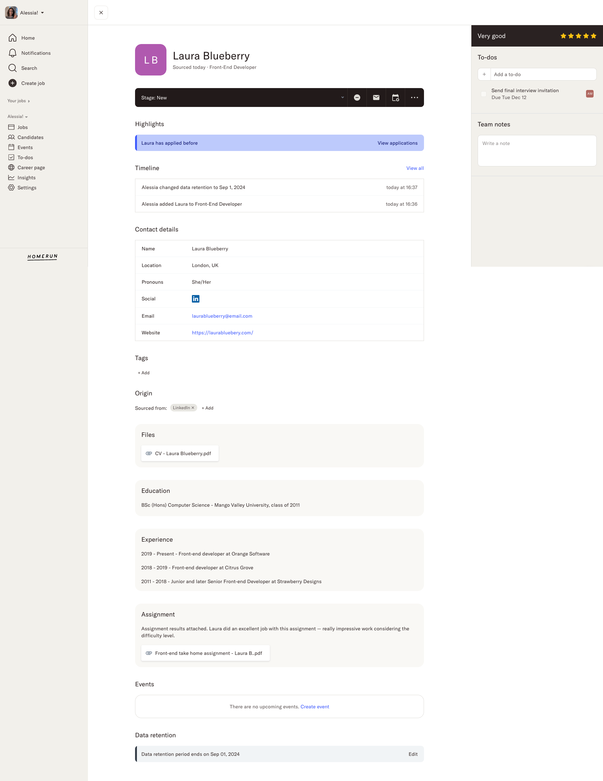How To Create a Complete Candidate Profile (in 5 Simple Steps)