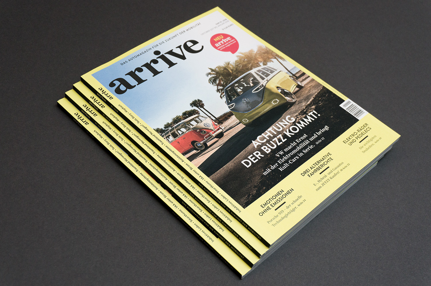 Arrive: Magazin — KD1 Designagentur