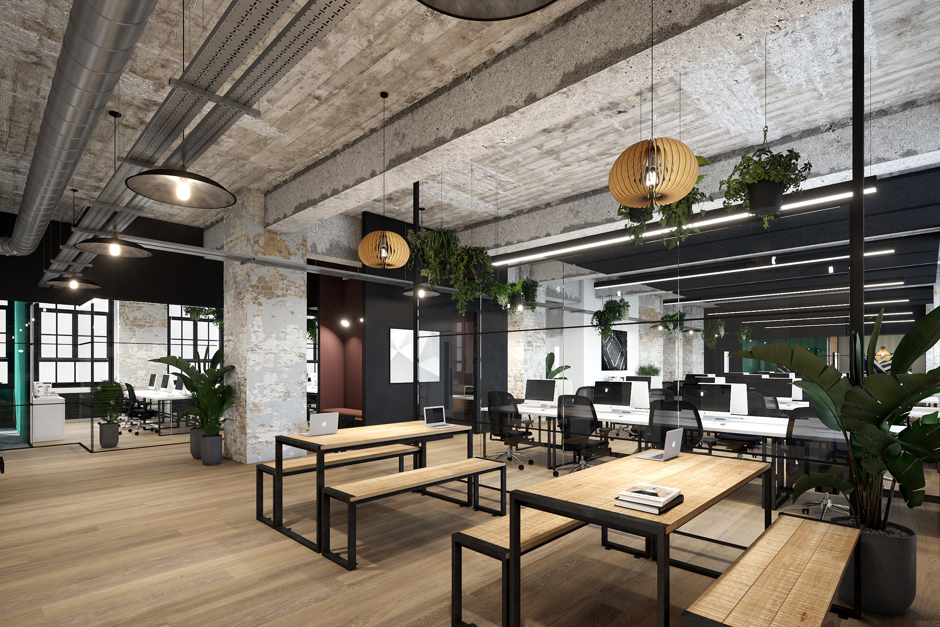 Eiswerk Private Office 6 person workspace | by Techspace