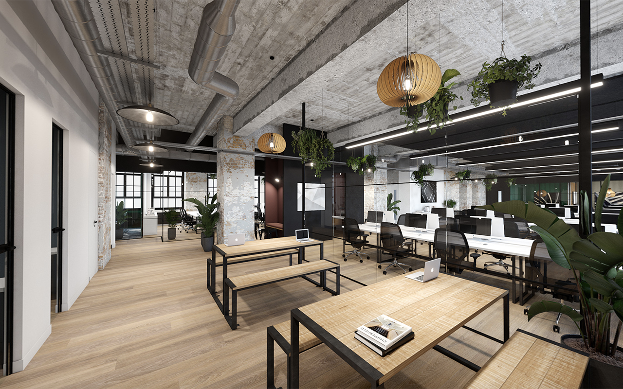 Eiswerk Enterprise 58 person workspace | by Techspace