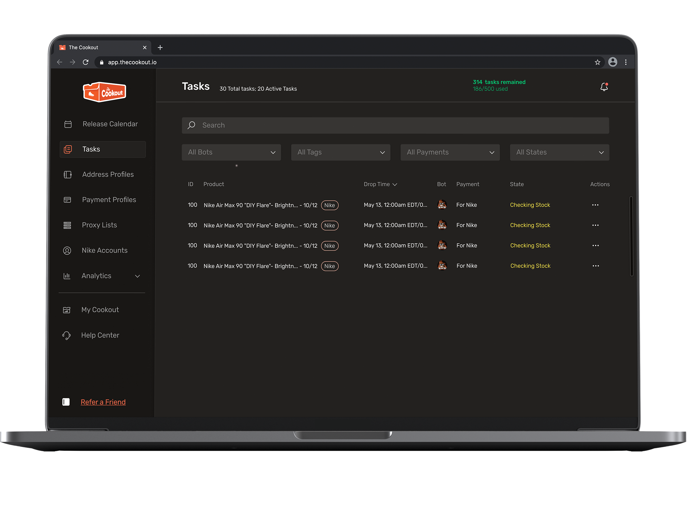 MAJESTYK | Automated Software Design for Sneaker Bots