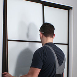 Installation of Concept Sliding Solutions Wardrobe Doors