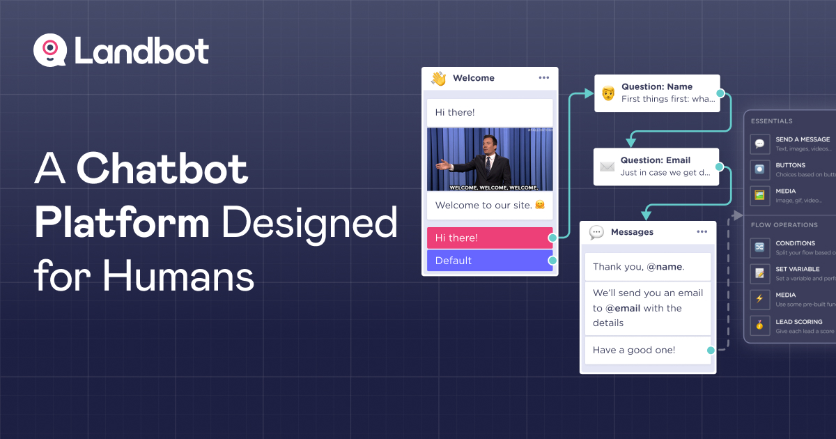 Chatbot Platform for No-Coders | Landbot