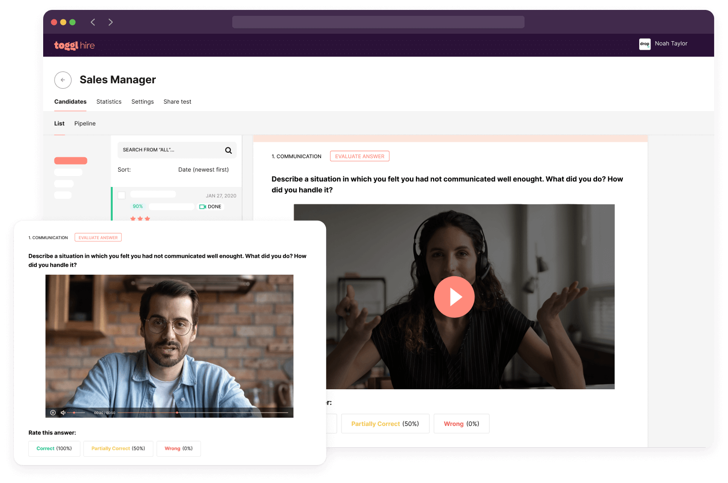 Skills-based Hiring. Qualify Talent with Skills Tests | Toggl Hire
