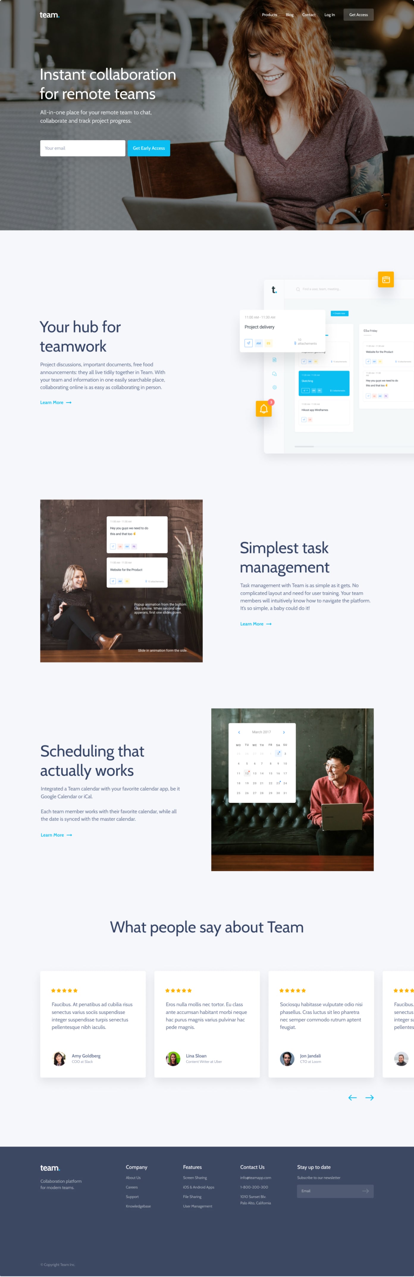 Team App website | YOUR NAME