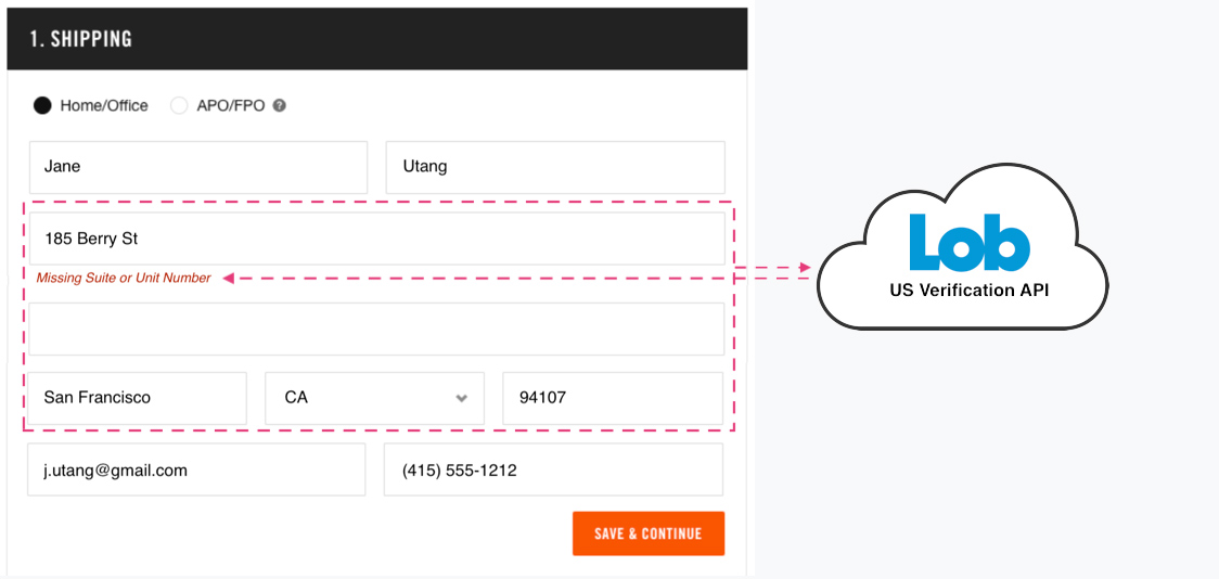 Lob Address Elements Address Autocompletion and Verification