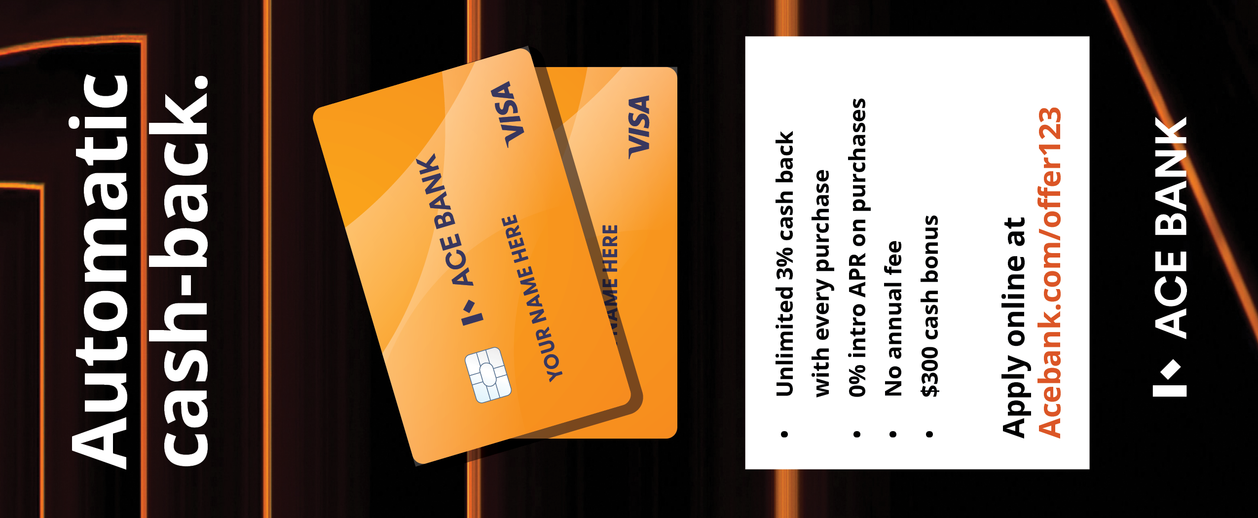 Retail Earning Rewards Buckslip Template - Lob