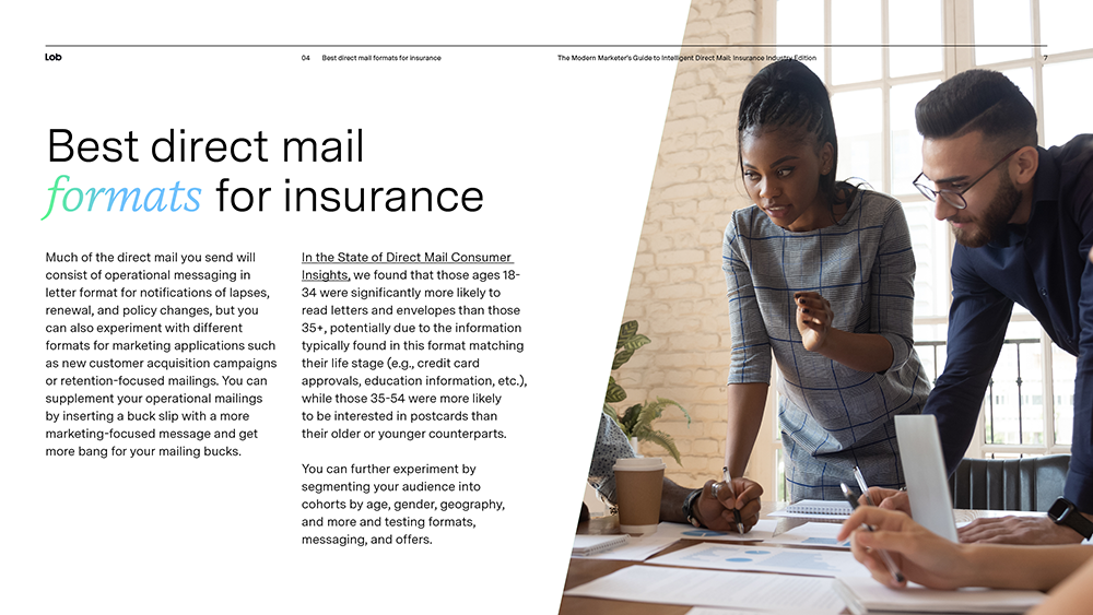 The Modern Marketer’s Guide to Intelligent Direct Mail: Insurance ...