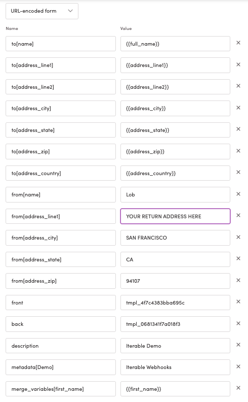 Automate Direct Mail with Iterable and Lob