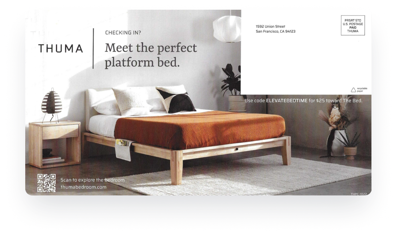 Thuma , Best Direct Mail Campaigns - Lob