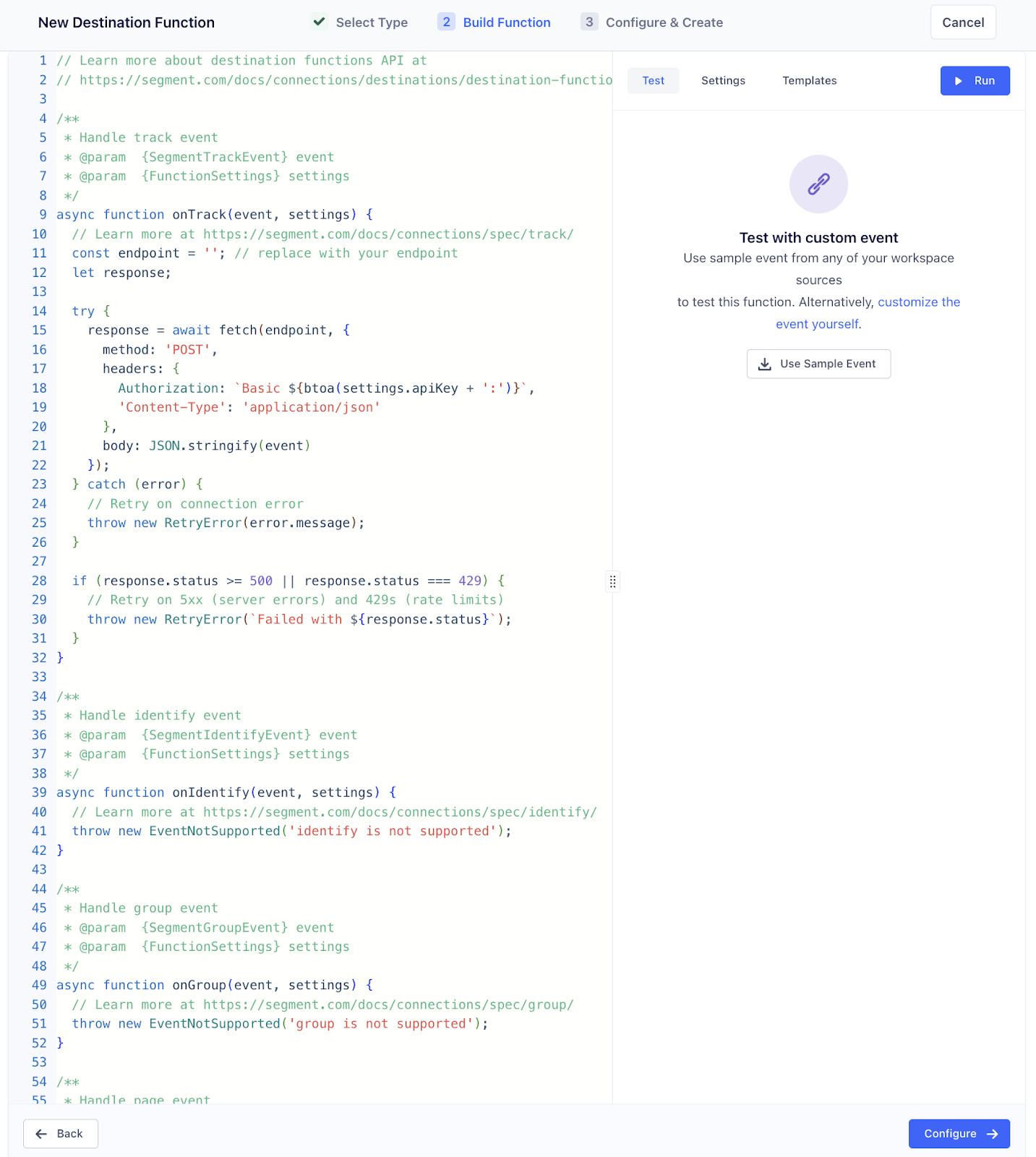 Integrate direct mail with Segment CDP