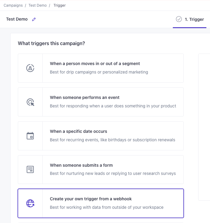 Integrate Direct Mail into Customer.io workflows