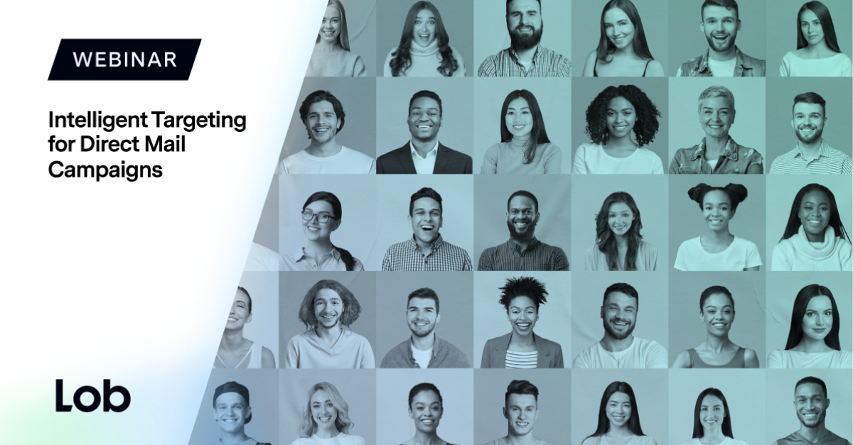 Webinar Recap: Intelligent Targeting for Direct Mail