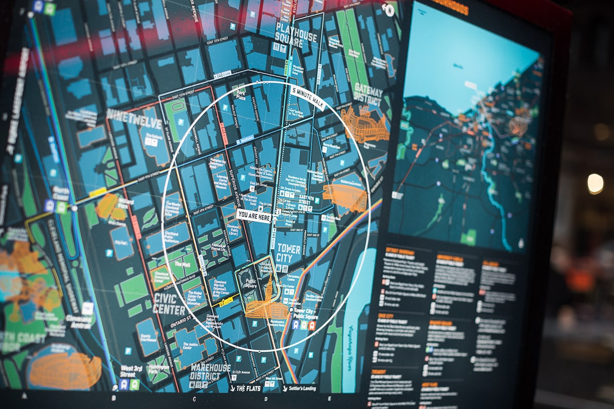 applied | Cleveland lights the way with wayfinding by Applied