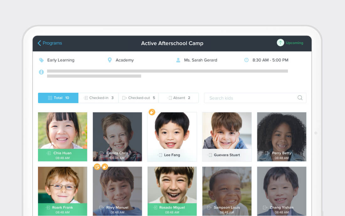 Features | ACTIVENet