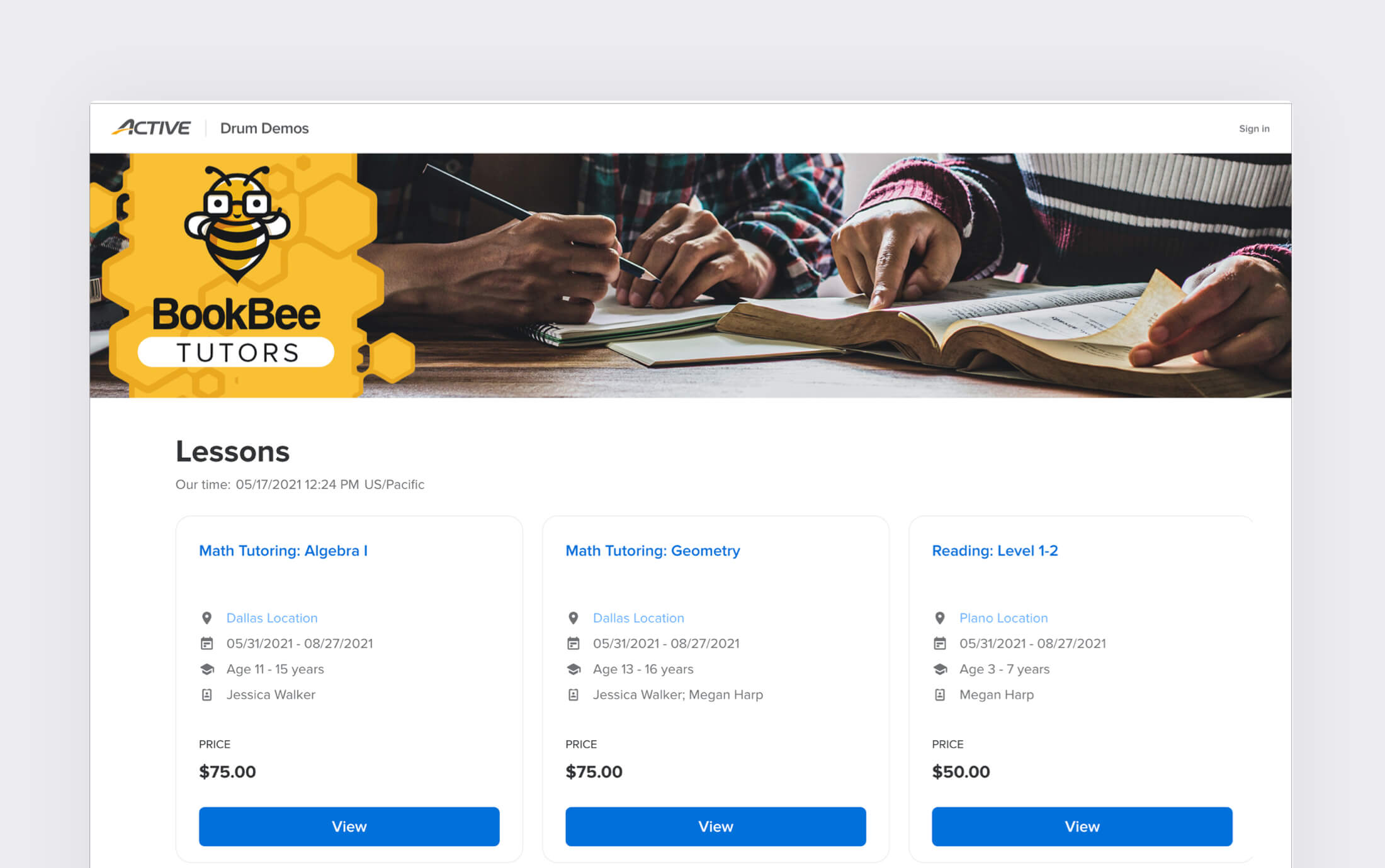 Features | ACTIVEWorks Camp and Class Manager