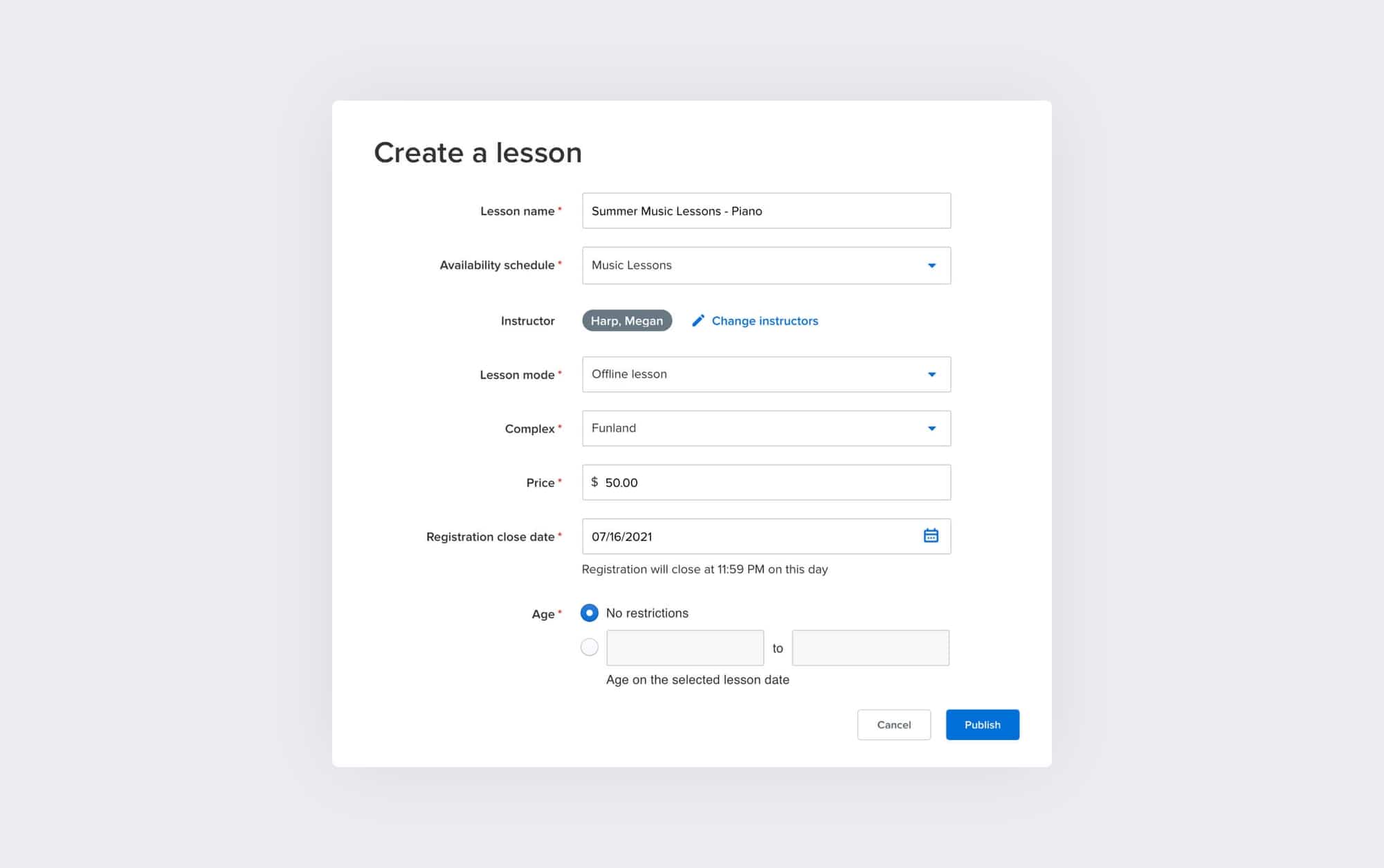 Features | ACTIVEWorks Camp and Class Manager