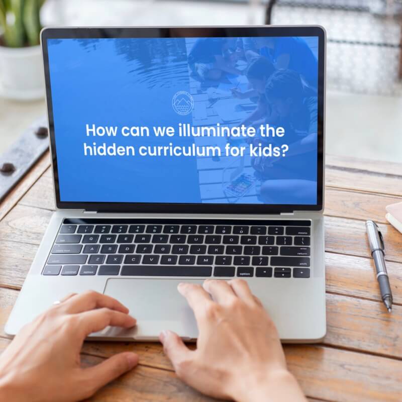 Illuminating the Hidden Curriculum in Youth Programs | ACTIVE Network Blog