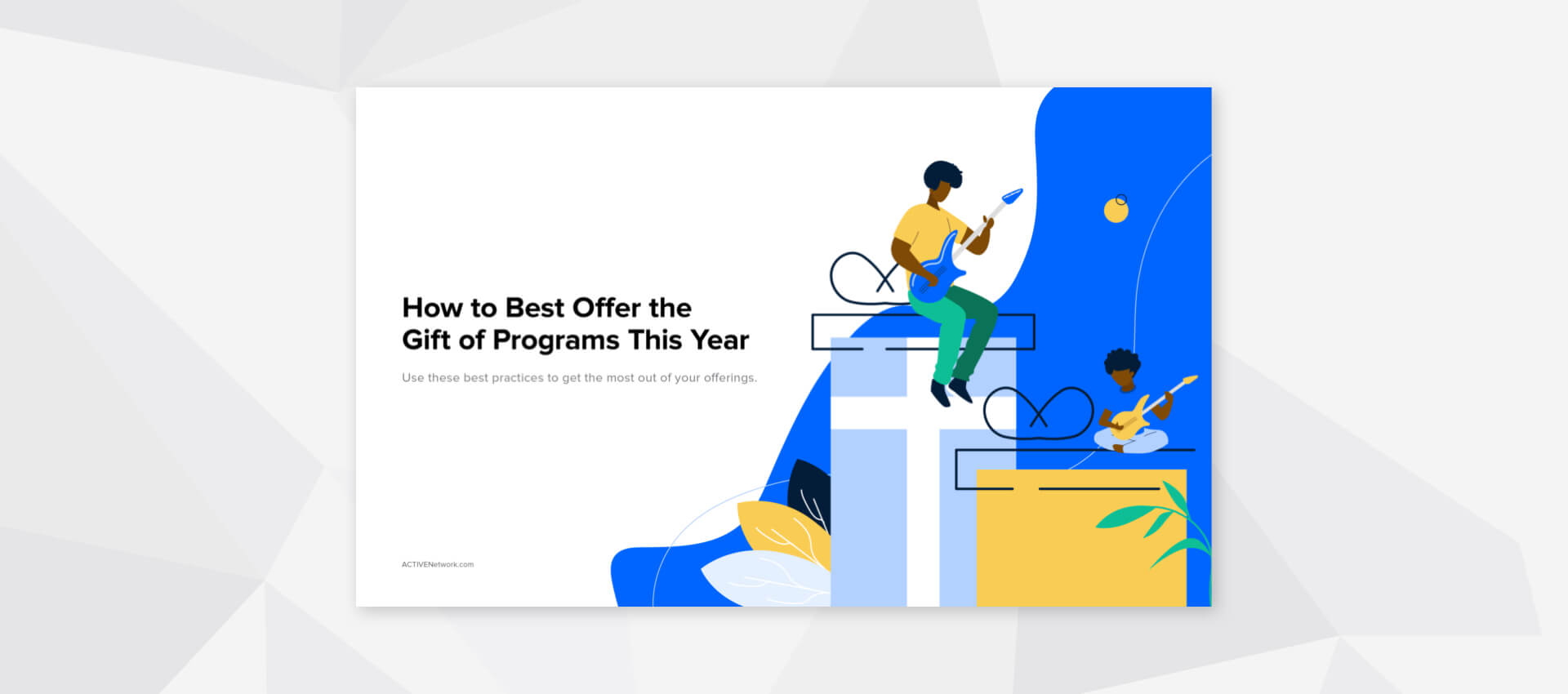 How to Best Offer the Gift of Programs This Year | ACTIVE Network Blog