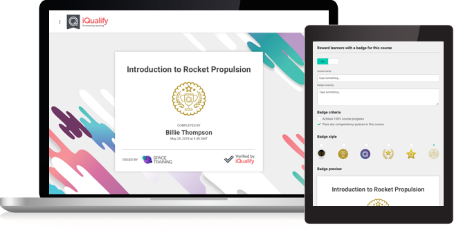 iQualify Blog - Recognise achievement with open badges