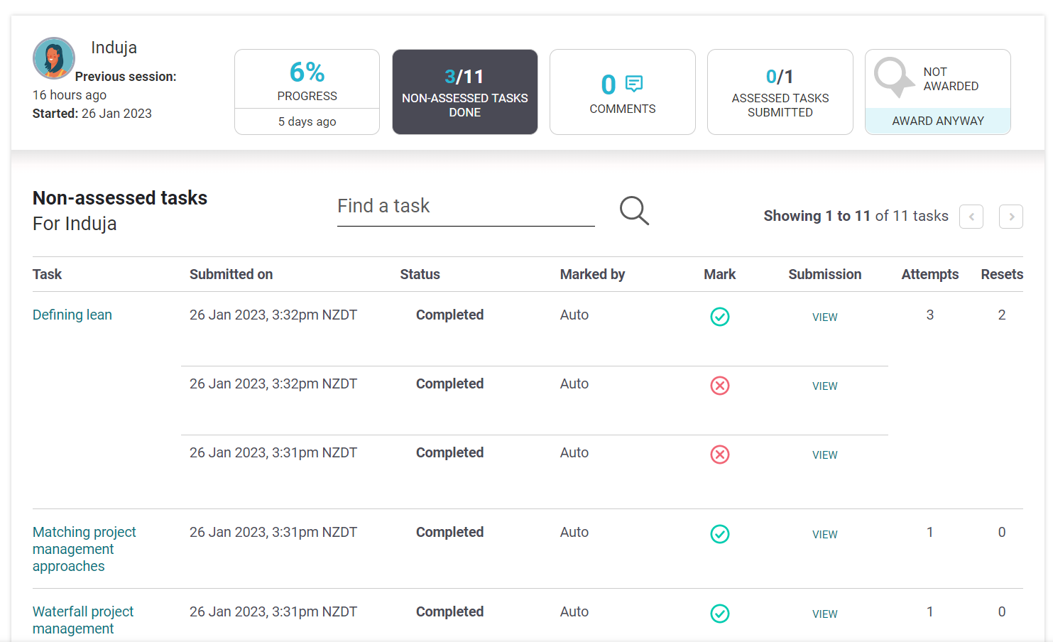 iQualify Blog - Focus facilitation actions with sort and filter