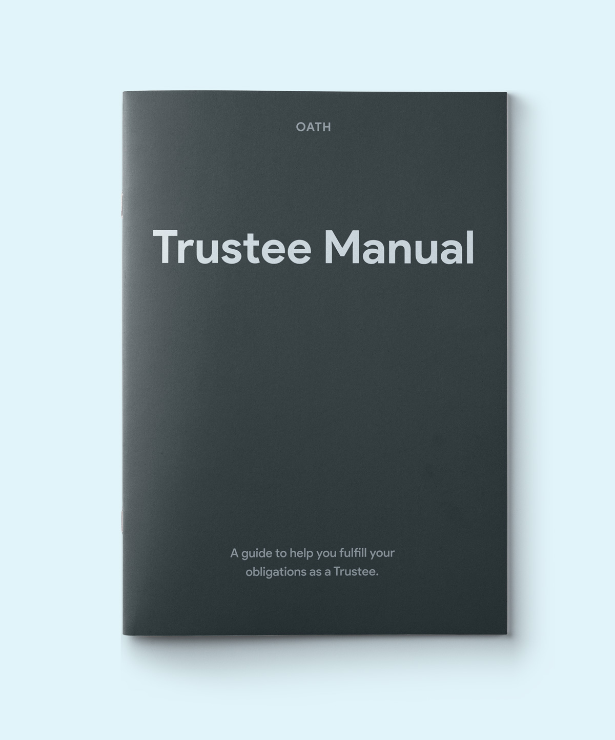 Oath - Trustee Manual