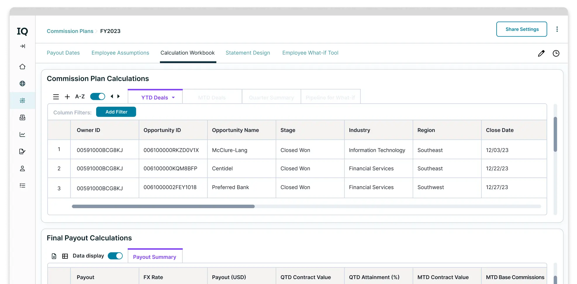 Simplify Commission Admin | CaptivateIQ