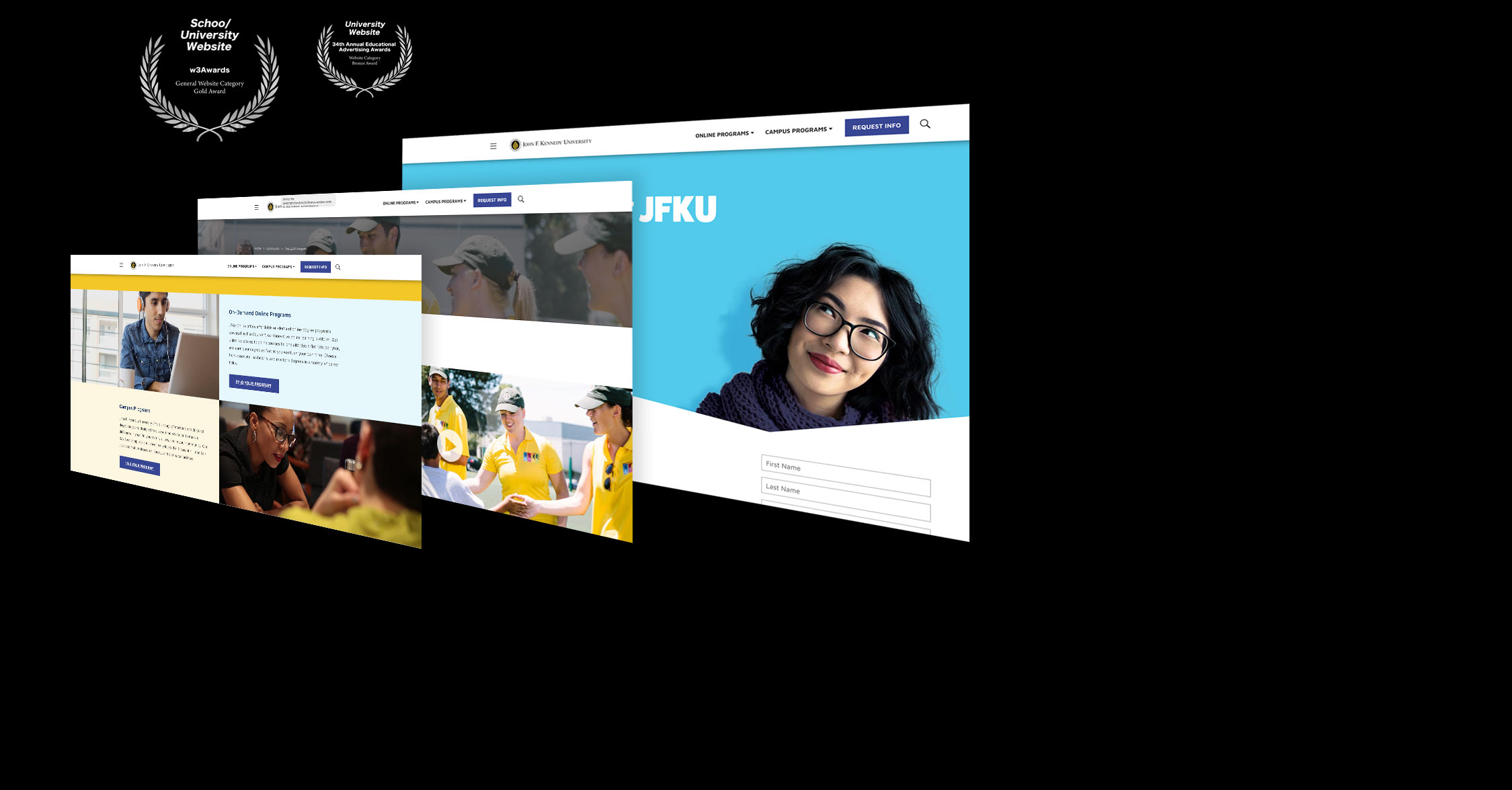 The Relaunch of JFKU's website