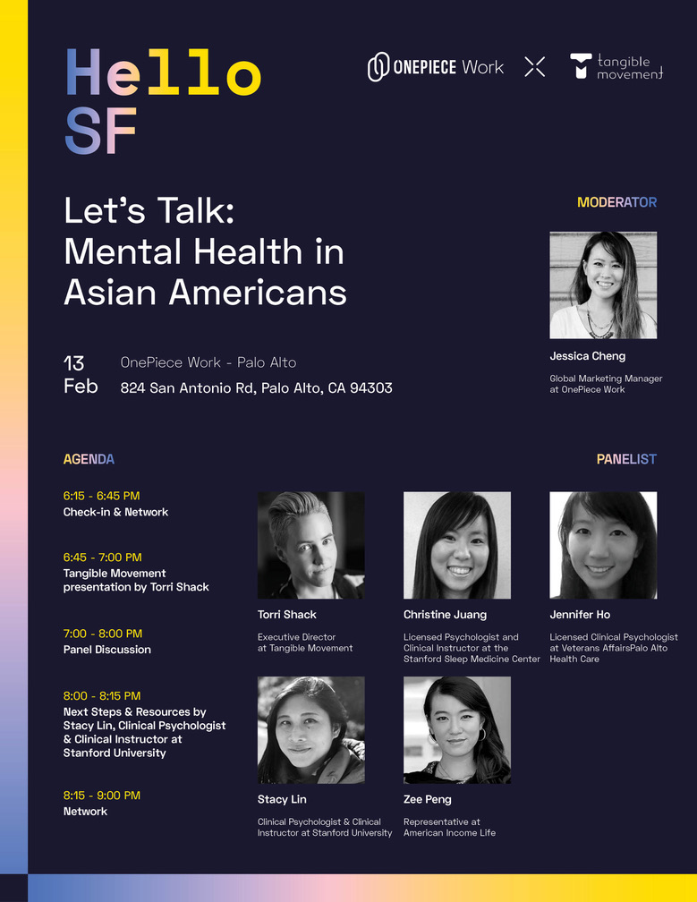 Lets Talk: Mental Health In the Asian Community - Tangible Movement