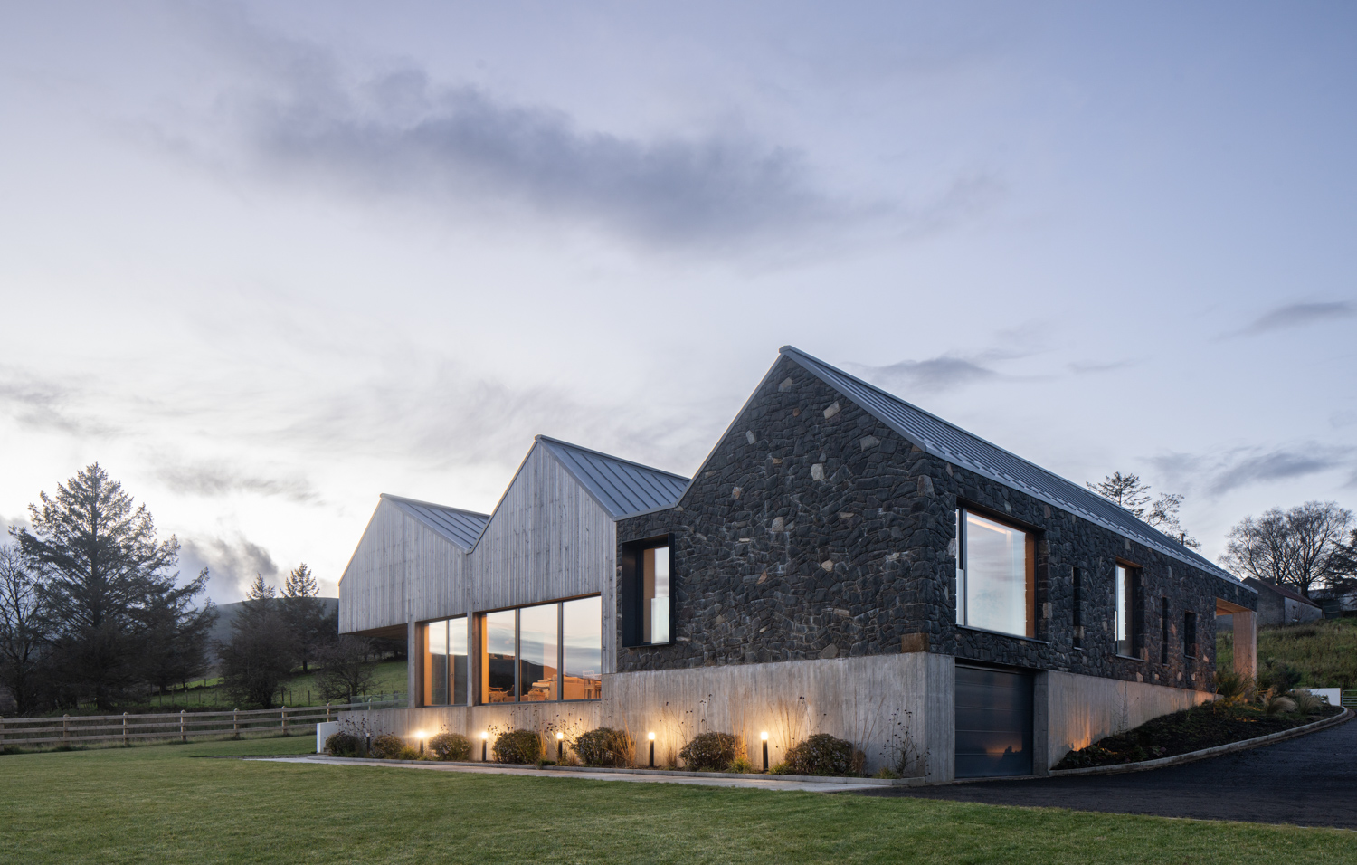 Sperrin House, County Derry - new bespoke contemporary rural home ...