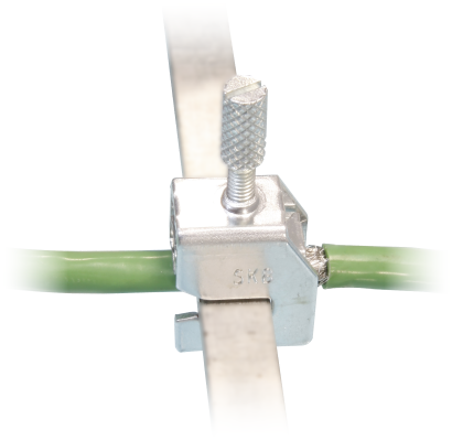 MSH | Shielding clamps for bar mounting 3x10 | Detasultra