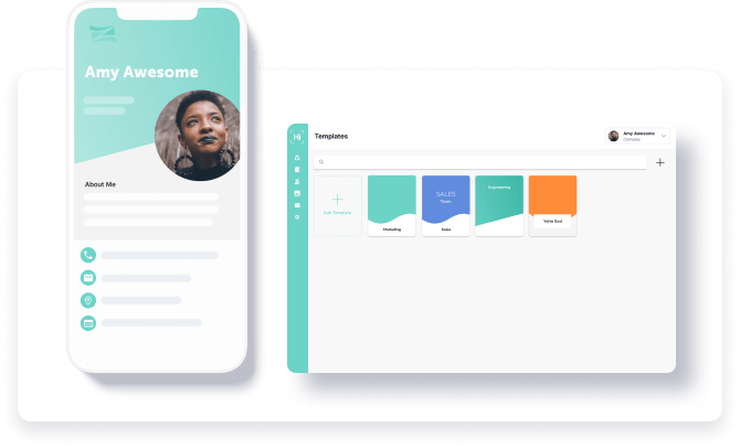 Digital Business Card Platform for Enterprises - HiHello