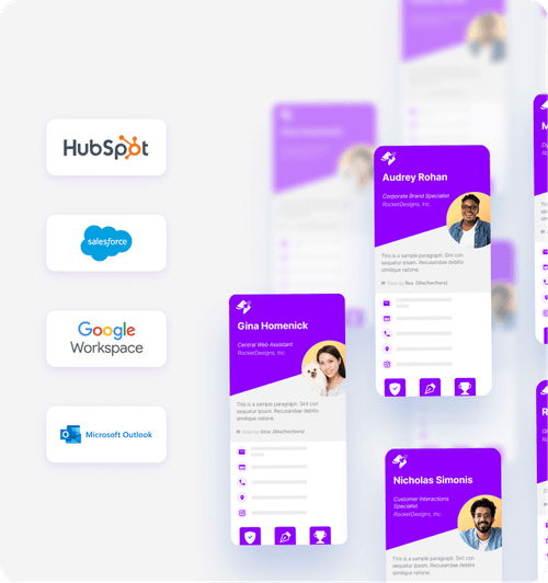 The #1 Enterprise Digital Business Card - HiHello